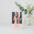 Simple Professional Event Planner Photo Business Card | Zazzle