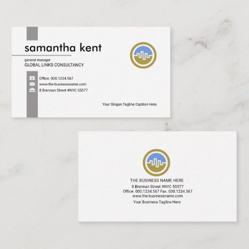 Simple Professional Exquisite CEO Founder Business Card | Zazzle