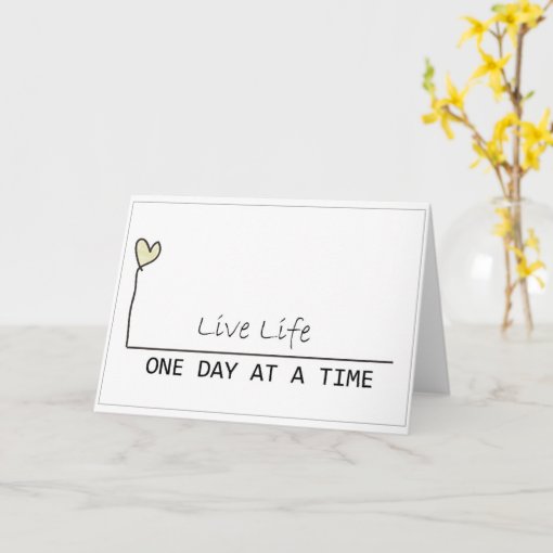 simple recovery card | Zazzle