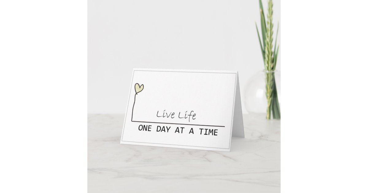 simple recovery card | Zazzle