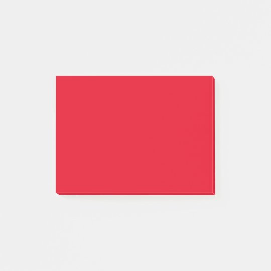 Simple Red Post-it Notes | Zazzle.com