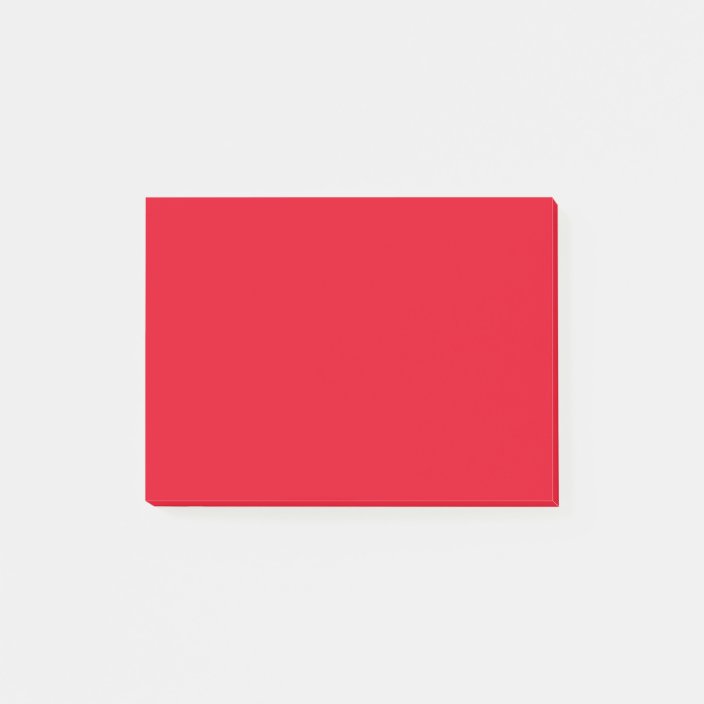Simple Red Post-it Notes | Zazzle.com