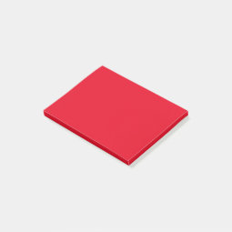 Simple Red Post-it Notes | Zazzle