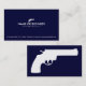simple revolver business card | Zazzle