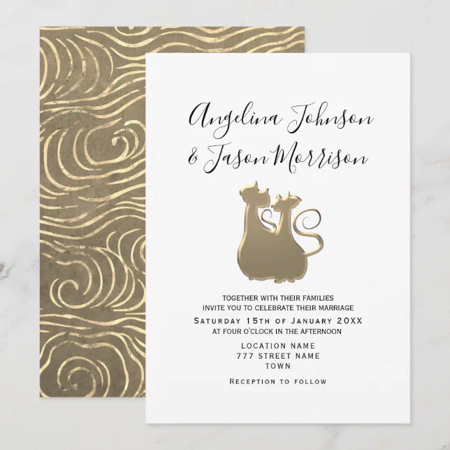 Simple Romantic Wedding Invitation | Zazzle