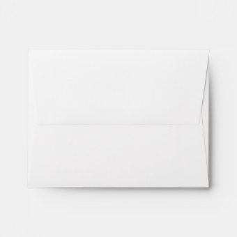Simple RSVP Envelope with Printed Return Address | Zazzle