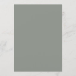 Simple Sage Green and White Modern Calligraphy Invitation | Zazzle