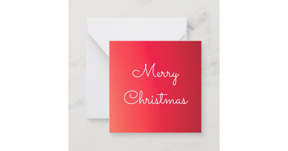 Simple Says It Best Note Card | Zazzle