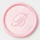 Simple Script Joint Initial Monogram Wedding Wax Seal Sticker | Zazzle