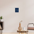 Simple Script Navy Wedding Cards and Gifts Sign | Zazzle