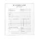Simple Small Business Sales Client Invoice Notepad | Zazzle