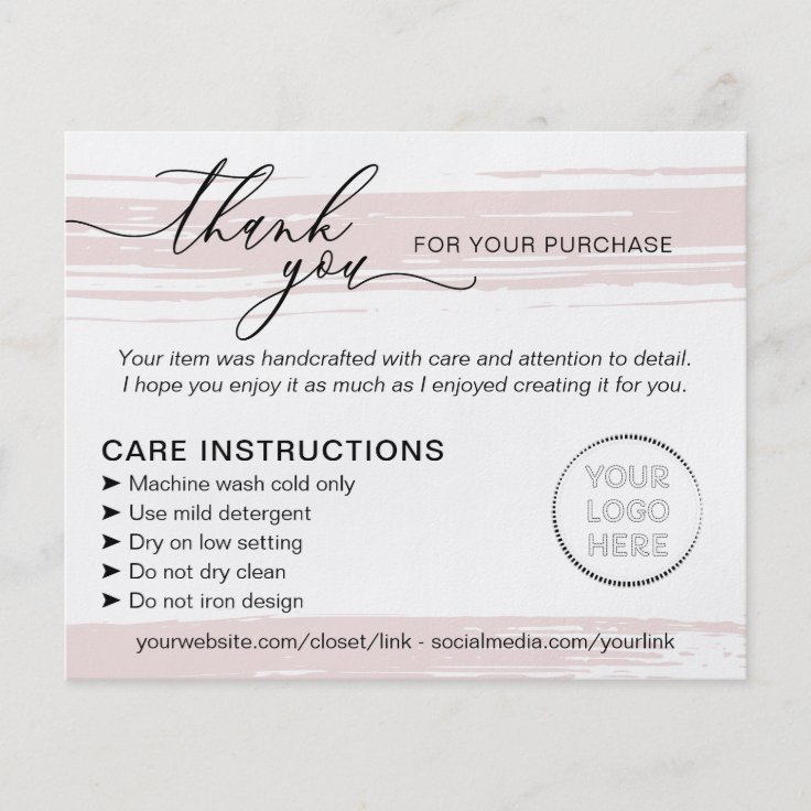 Simple Store Small Business Tips Instructions Care Flyer | Zazzle