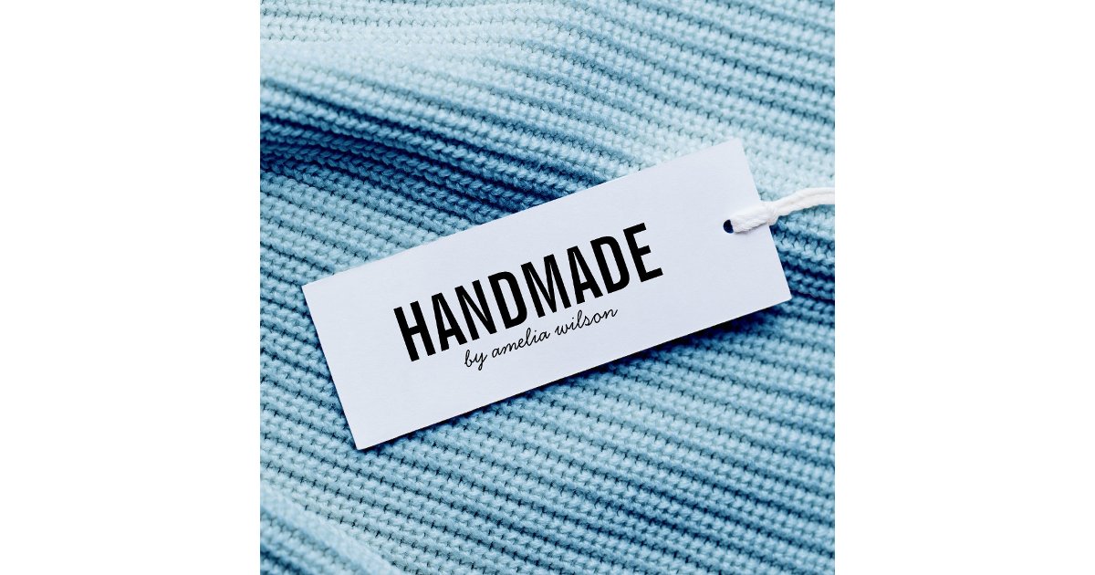 Simple Stylish Personalize with Name Handmade Self-inking Stamp | Zazzle