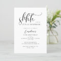 Simple Surprise Birthday Party Invitation | Zazzle