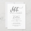 Simple Surprise Birthday Party Invitation | Zazzle