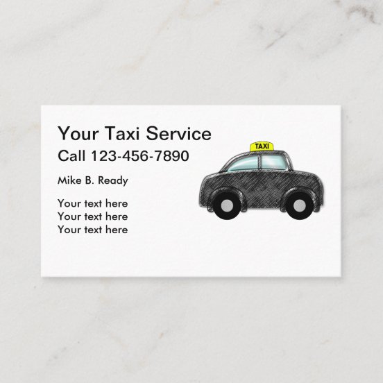 Ride Share Business Cards - Business Card Printing | Zazzle