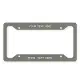 Simple Text Business Promotional Sage Green License Plate Frame | Zazzle