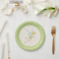 Simple Tinker Bell Baby Shower Paper Plates | Zazzle