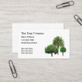 Simple Tree Trimming Service Business Cards | Zazzle