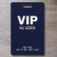 Simple VIP All Access Pass Event ID Badge | Zazzle