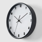 Simple Wall Clock | Zazzle