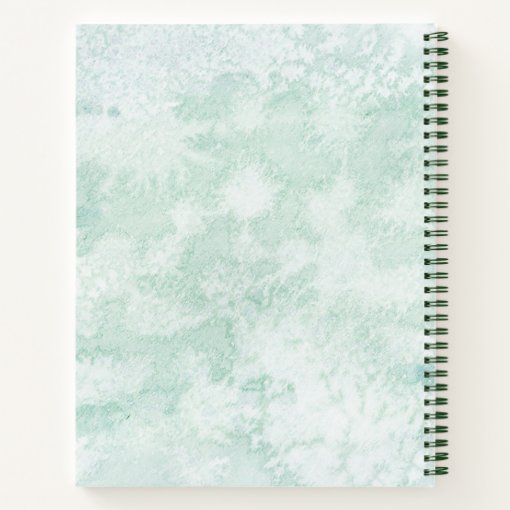 Simple Watercolor Eucalyptus Notebook | Zazzle
