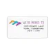 Simple We’ve Moved New Home Address Labels | Zazzle