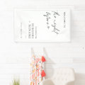 Simple Welcome To The Night Before Banner | Zazzle