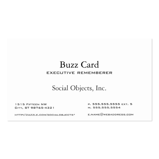 Simplest Serif American Garamond Gothic Template Business Card Templates