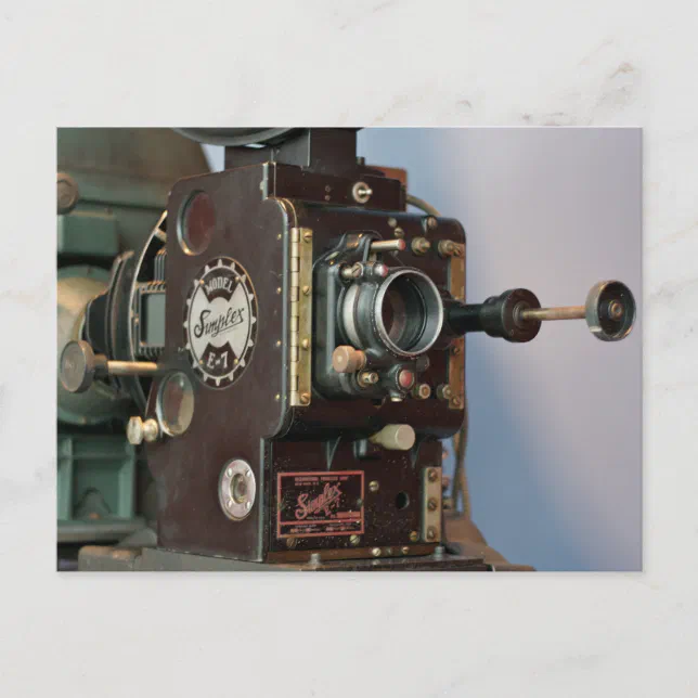 Simplex Theater Projector Vintage Postcard | Zazzle