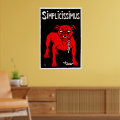 Simplicissimus - Vintage Dog Cartoon Poster | Zazzle