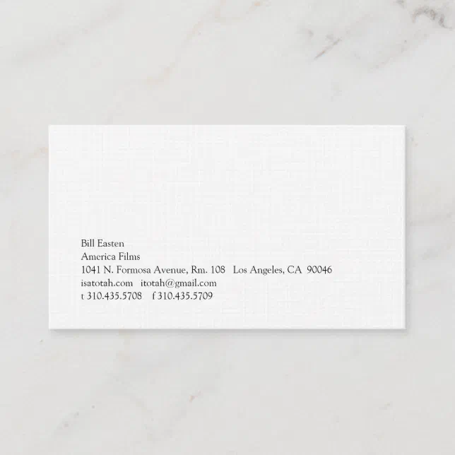 Simplicity 205 business card | Zazzle