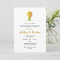 Simplistic Passion Party invitation | Zazzle