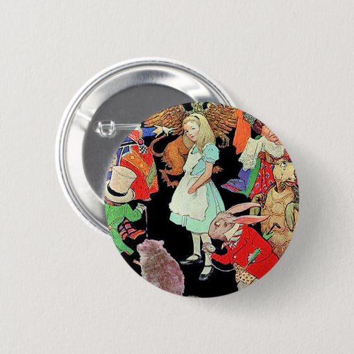 Simply, Madly Alice Button | Zazzle