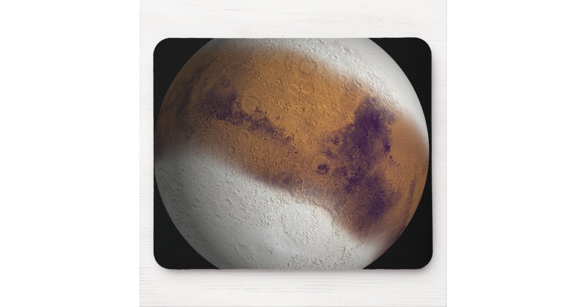 Simulated view of Mars Mouse Pad | Zazzle