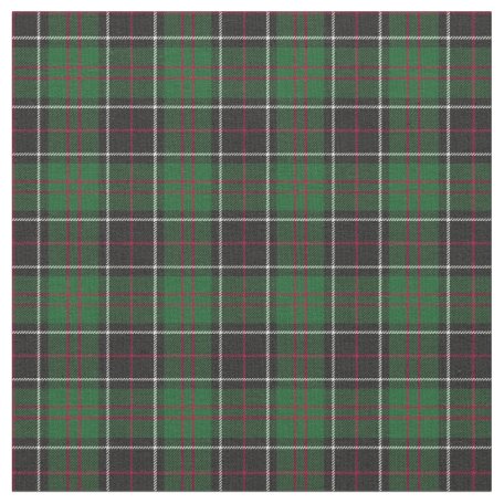 Clan Sinclair Tartan Fabric | Zazzle