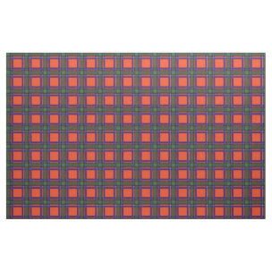 Clan Sinclair Tartan Fabric | Zazzle