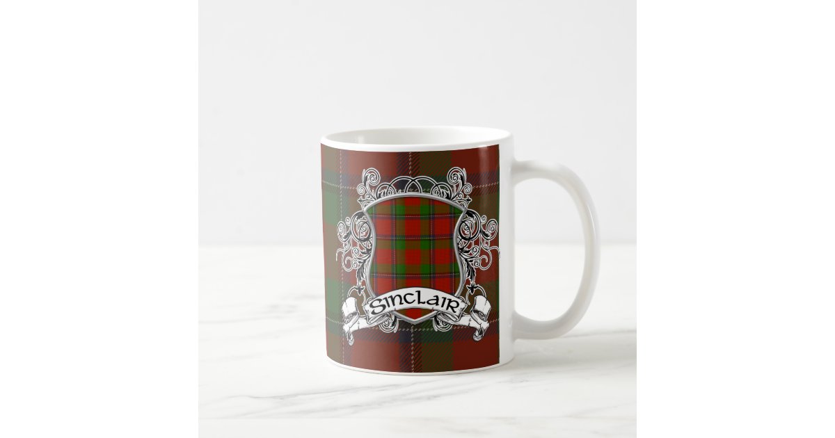 Sinclair Tartan Shield Coffee Mug | Zazzle