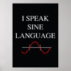 Language of Math Poster | Zazzle.com