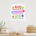 Sing Dance Live Poster | Zazzle