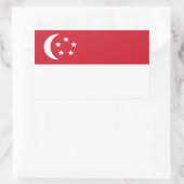 Singapore Flag Sticker | Zazzle