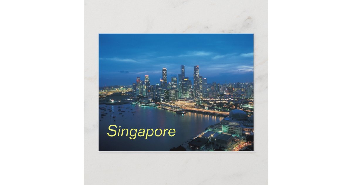Singapore Postcard Zazzle singapore-postcard-zazzle