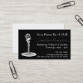 Singer Business Card | Zazzle