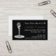 Singer Business Card | Zazzle