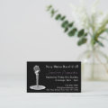 Singer Business Card | Zazzle