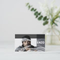 Singer Headshot for Vocalist Musician Business Card | Zazzle