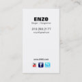 Singer Headshot for Vocalist Musician Business Card | Zazzle