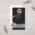Singer Musician Songwriter Photo Social Media Business Card | Zazzle