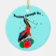 Singing Pelican Christmas Ornament | Zazzle