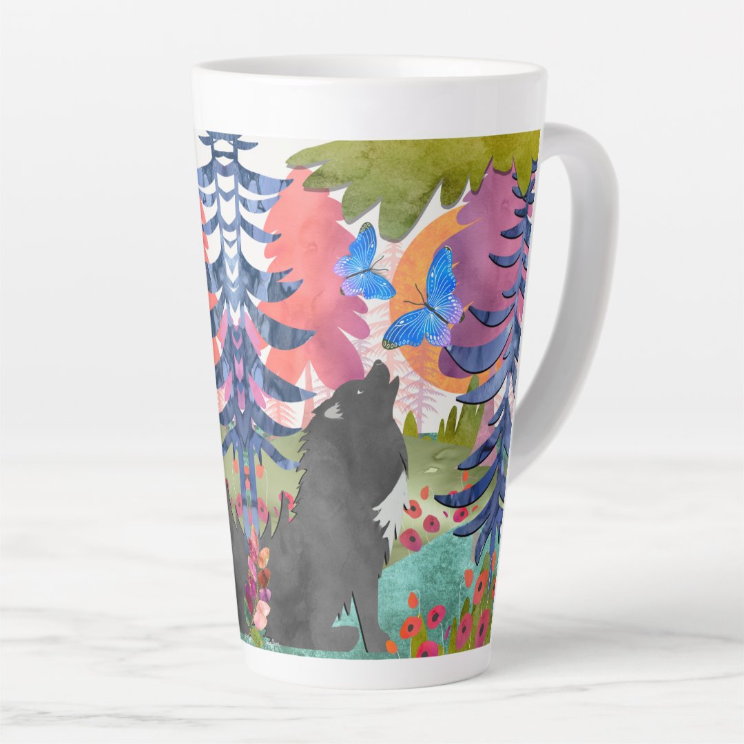 SINGING WITH ANGELS wrap around design mug | Zazzle
